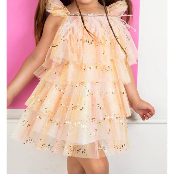 PETITE HAILEY | Dresses | New Petite Hailey Spangle Frill Dress In ...